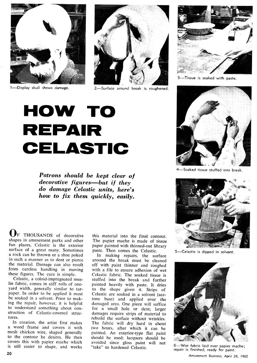 How To Repair Celastic – The Bill Tracy Project