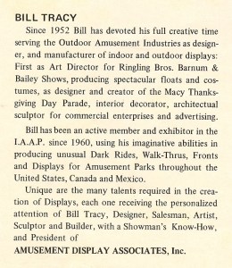 Updates – The Bill Tracy Project