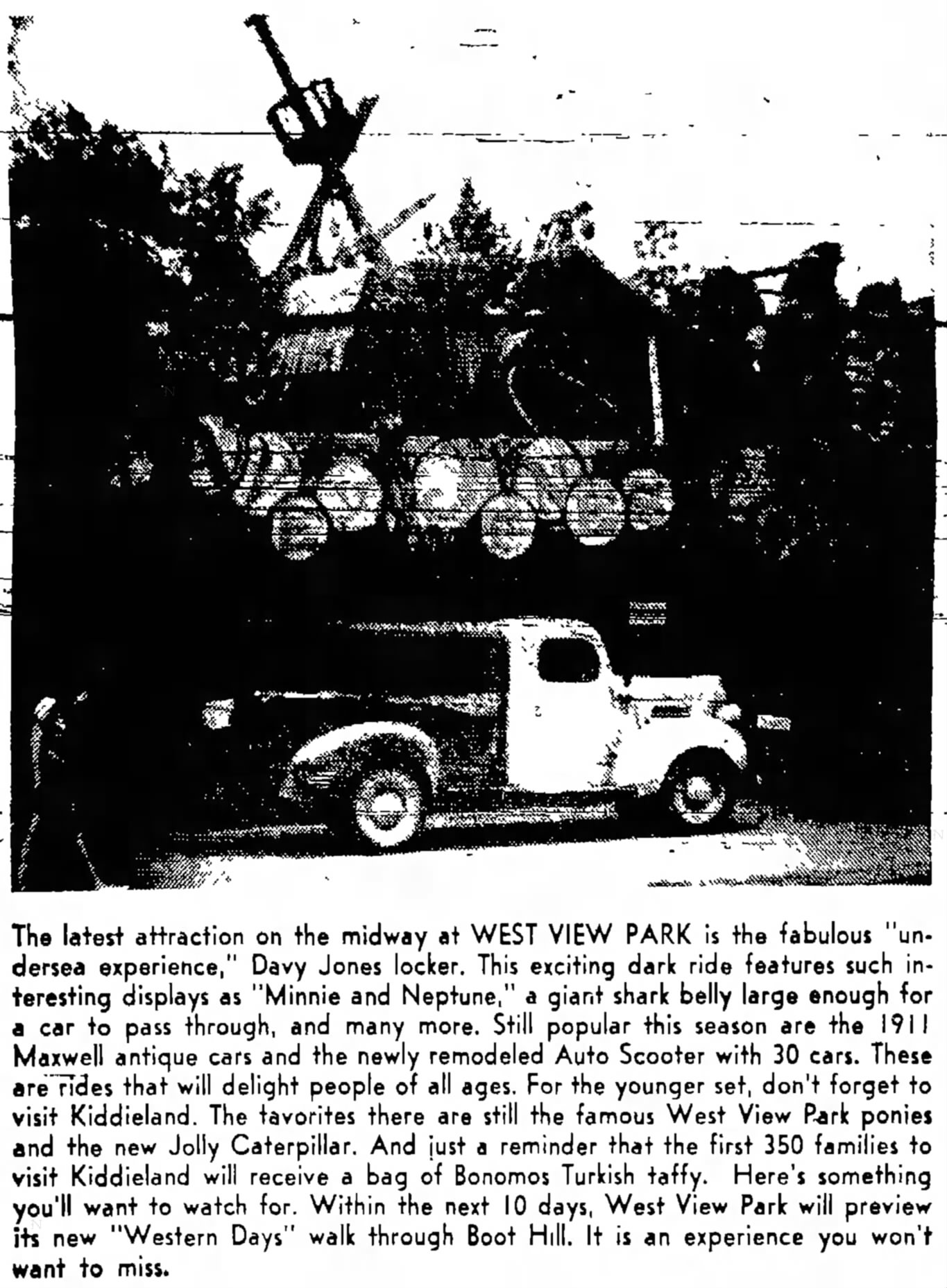 Tracy’s attractions in the news at West View – The Bill Tracy Project