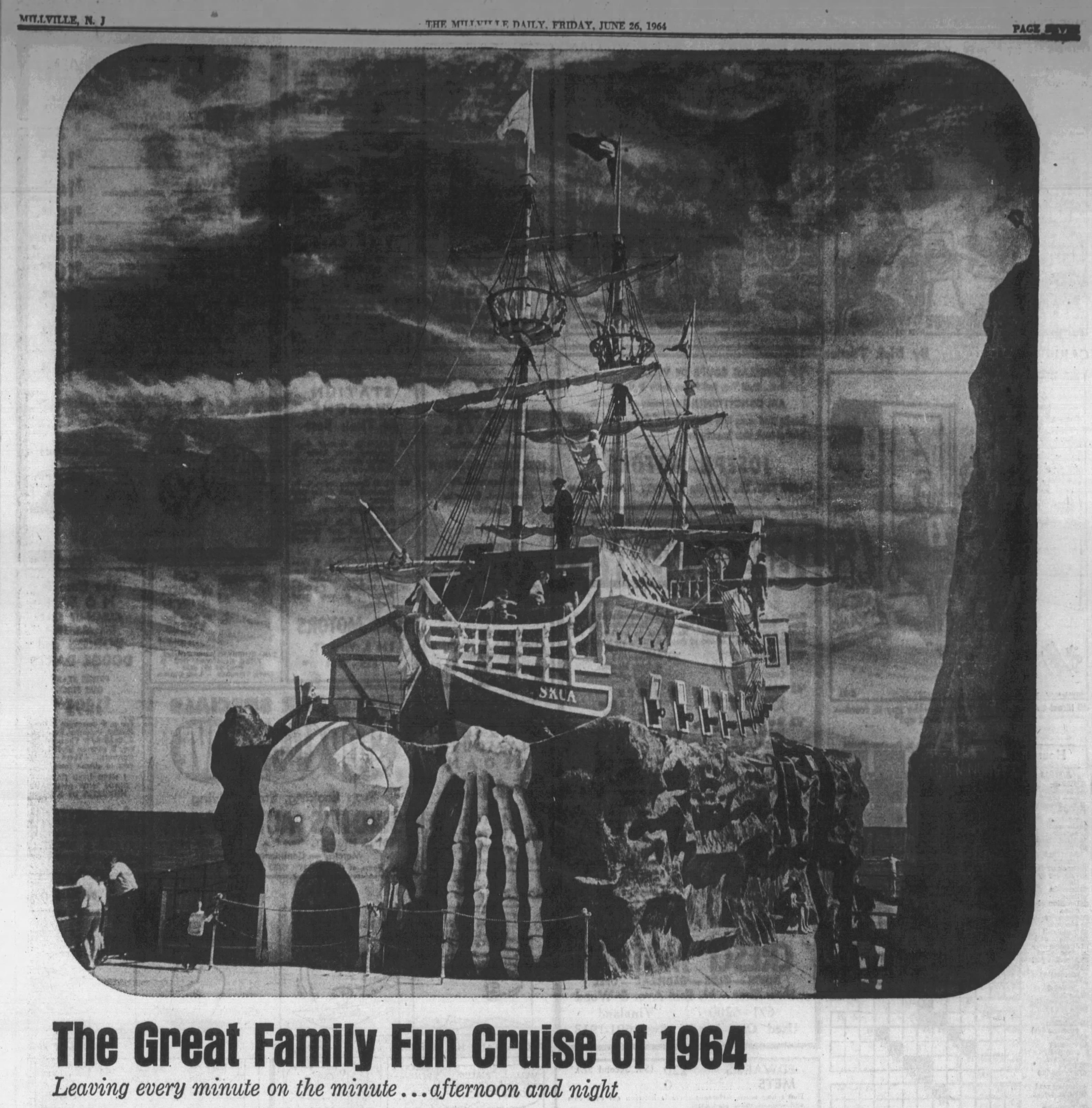 Pirate Ship Skua, Tracy’s Amazing Seaside Attraction Located in ...
